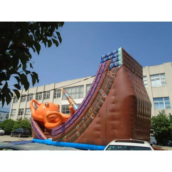 Inflatable Kraken Slide For Sale, Buy Cheap Commercial Inflatable Slide